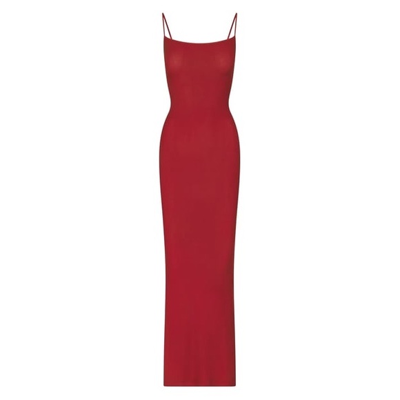 SKIMS | Dresses | Skims Soft Lounge Long Slip Nwt Brick | Poshmark